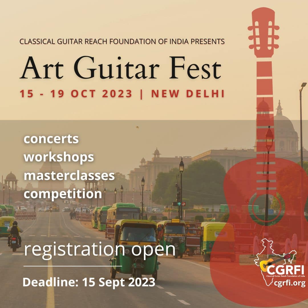 Art Guitar Fest 2023 - Classical Guitar Reach Foundation of India